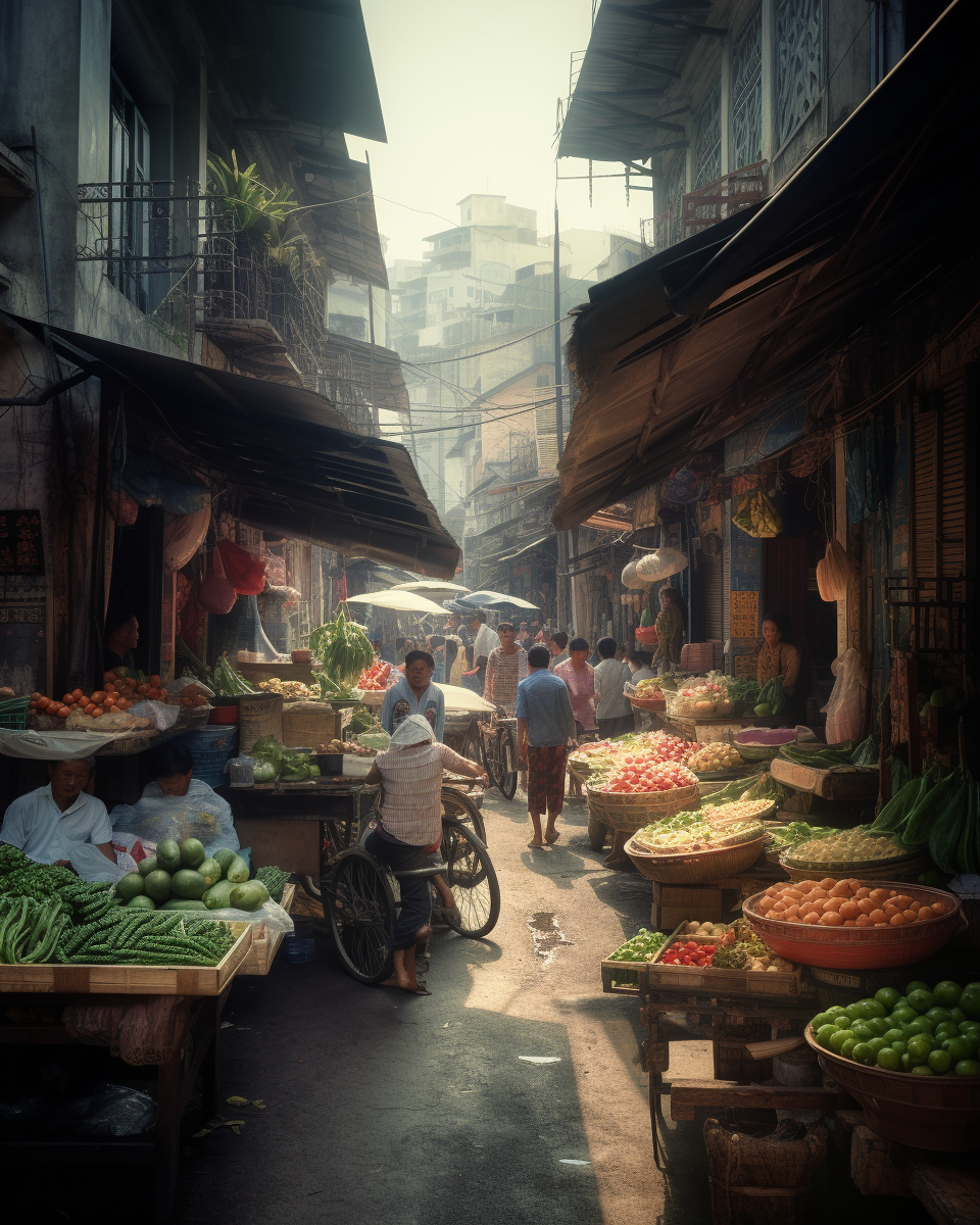 Exploring the Vibrant South Asian Street Markets - WalletInvestor ...