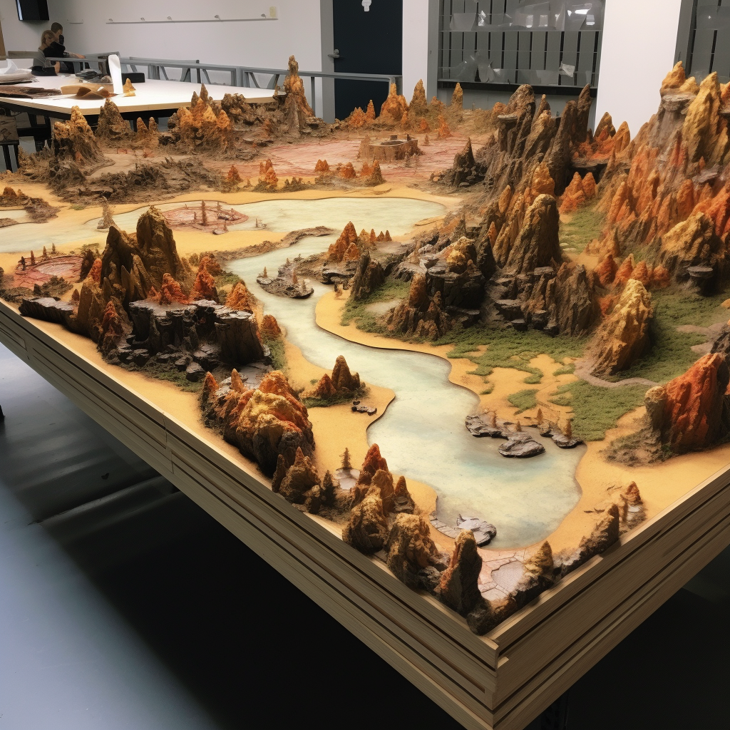 Step into the Enthralling World of Model Terrain Tables and Scale ...