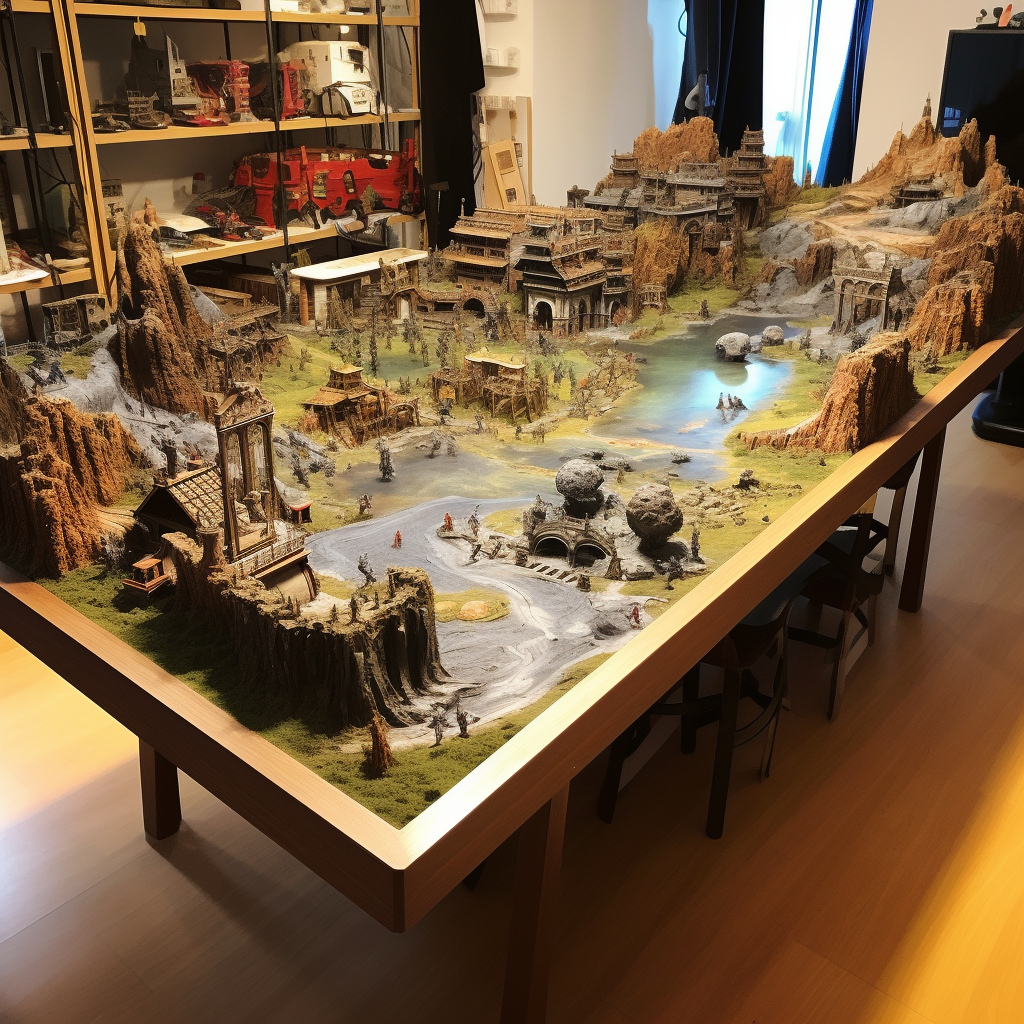Step into the Enthralling World of Model Terrain Tables and Scale ...
